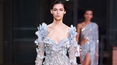 Cerah dan Berani, Elie Saab Bawa Peradaban Mediterania Tampil Semarak ...