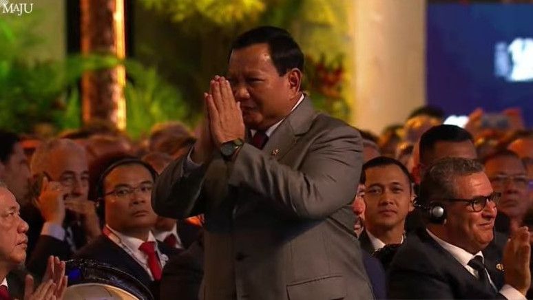 Jokowi Perkenalkan Prabowo Sebagai Presiden RI Terpilih di World Water Forum, Langsung Disambut ...