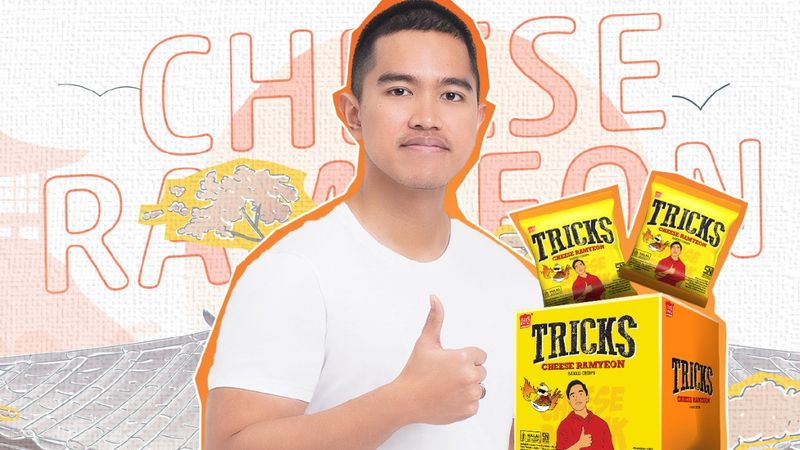 Gurih Pedas, Kaesang Pangarep Ketagihan Snack Rasa Cheese Ramyeon - ERA.ID