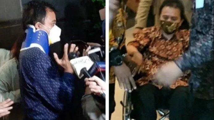 Kemarin Pakai Kursi Roda hingga Penyangga Leher, Kini Polisi Sebut Roy Suryo dalam Kondisi Sehat ...