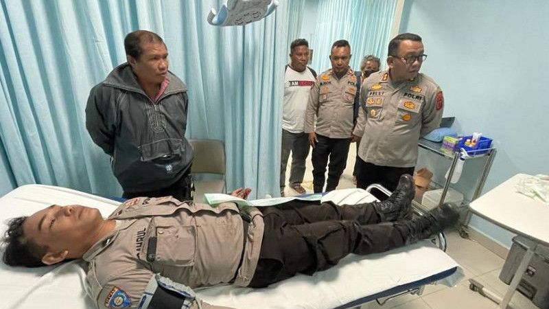 Kisah Sedih Polisi di NTT Tahan Tebasan Parang Warga Saat Ingin ...