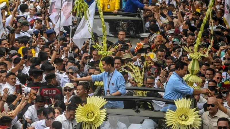 2 Terduga Copet Ditangkap di Tengah Pendaftaran Capres-Cawapres Prabowo ...