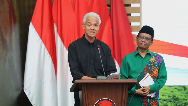 Ganjar Singgung Soal Penegakan Hukum Dan Pemberantasan Korupsi Tegas