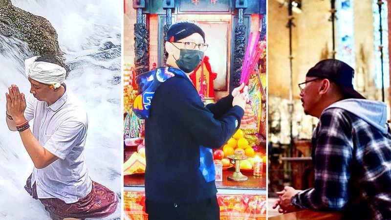 'Dicap' Gak Jelas Agamanya Gegara Ikut Ritual Agama Hindu, Abu Janda ...