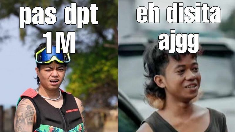 Kembalikan Uang Rp1 Miliar, Reza Arap Bikin Meme Kocak Permalukan Diri ...