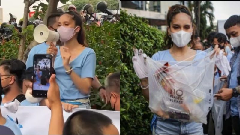 Bukan Catwalk, Cinta Laura Dibanjiri Pujian Gelar Aksi Pungut Sampah di Arena Citayam Fashion ...
