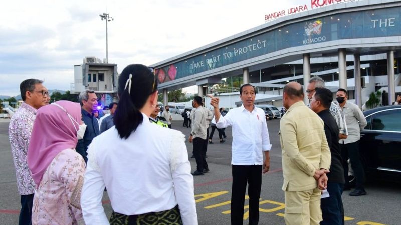 Bertolak ke NTT, Jokowi Akan Resmikan Jalan Akses Labuan Bajo dan ... Bertolak ke NTT, Jokowi Akan Resmikan Jalan Akses Labuan Bajo dan ...