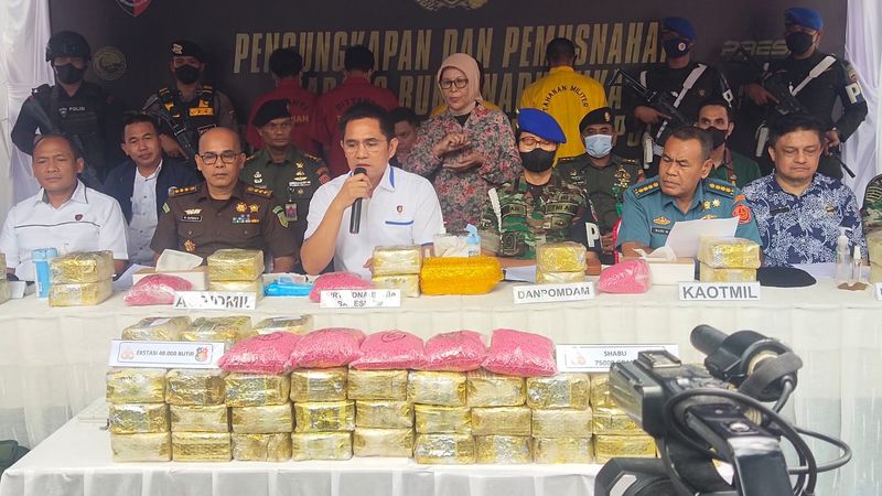 2 Anggota TNI di Sumut yang Ditangkap Bawa 75 Kg Sabu dan 40 Ribu Butir Ekstasi Dipasok dari ...
