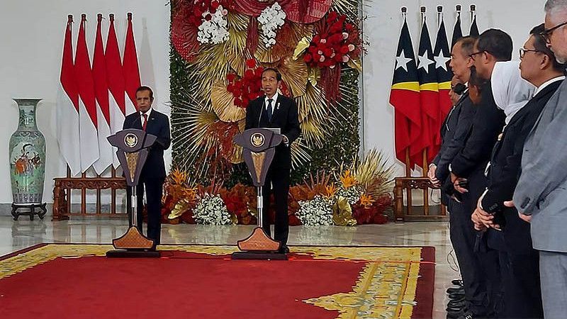 Jokowi: Indonesia Komitmen Lanjutkan Kerja Sama Pembangunan dengan Timor Leste - ERA.ID