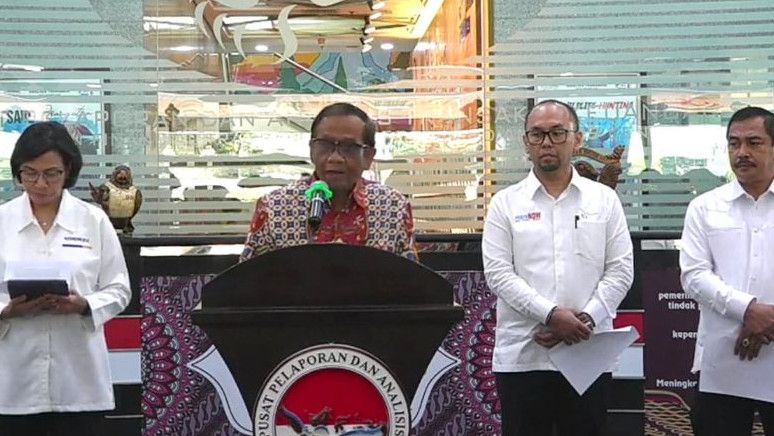 Mahfud Tegaskan Tak Ada Perbedaan Data soal Transaksi Janggal Kemenkeu: Perbedaan Ada karena ...